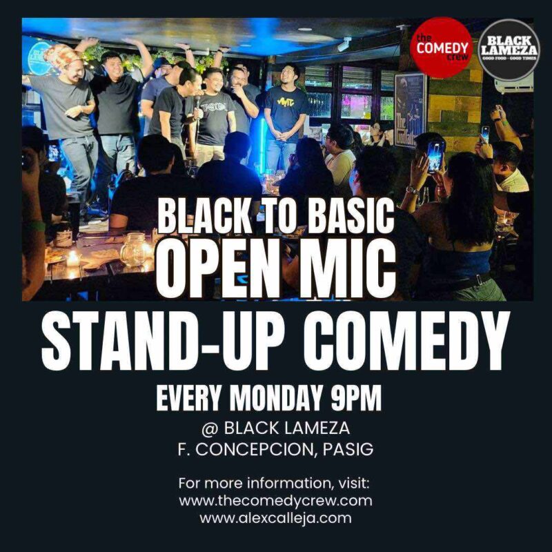 Open Mic Comedy Shows Schedule - The Comedy Crew