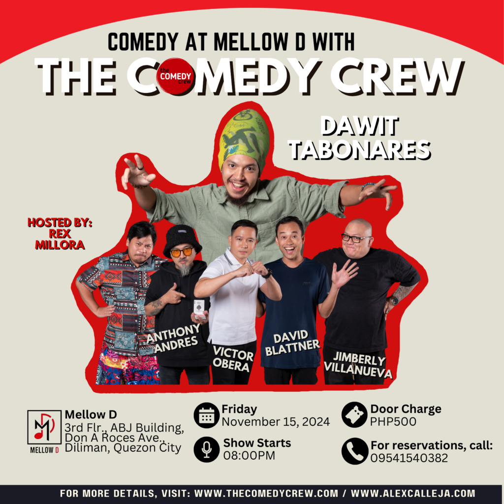 Stand-up Comedy Show At Mellow D With The Comedy Crew