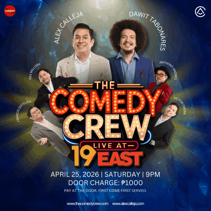 Stand-Up Comedy Shows In The Philippines - The Comedy Crew