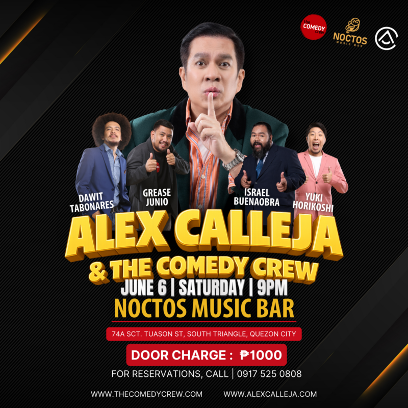 Stand-Up Comedy Shows In The Philippines - The Comedy Crew